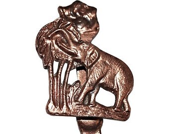 Copper door knocker | Etsy