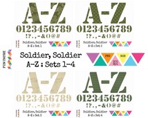 Popular items for military alphabet on Etsy