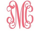 Popular items for vine monogram on Etsy