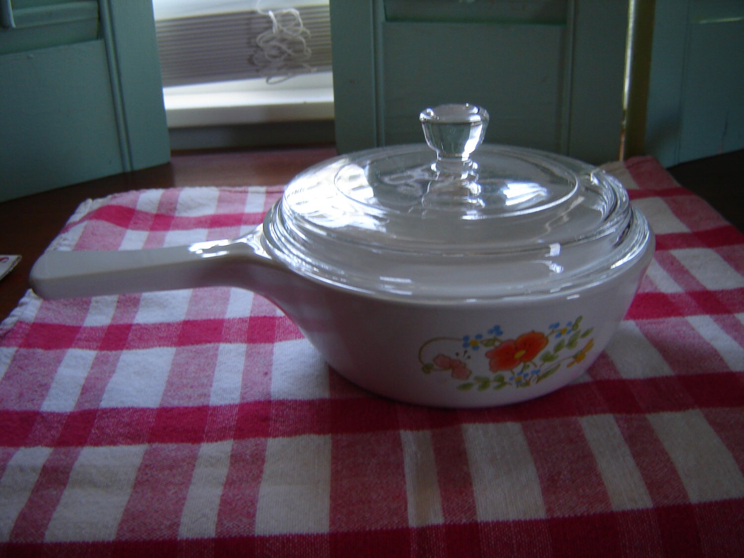 Vintage Corning Ware Cookware small skillet 6 inch skillet 1 pint ...