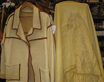 Deer skin coat | Etsy