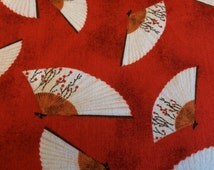 Popular items for asian print fabric on Etsy