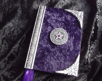 Large Handmade/ Book of shadows/ blank spell book / journal / Pegan ...