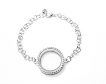 Popular items for locket bracelet on Etsy