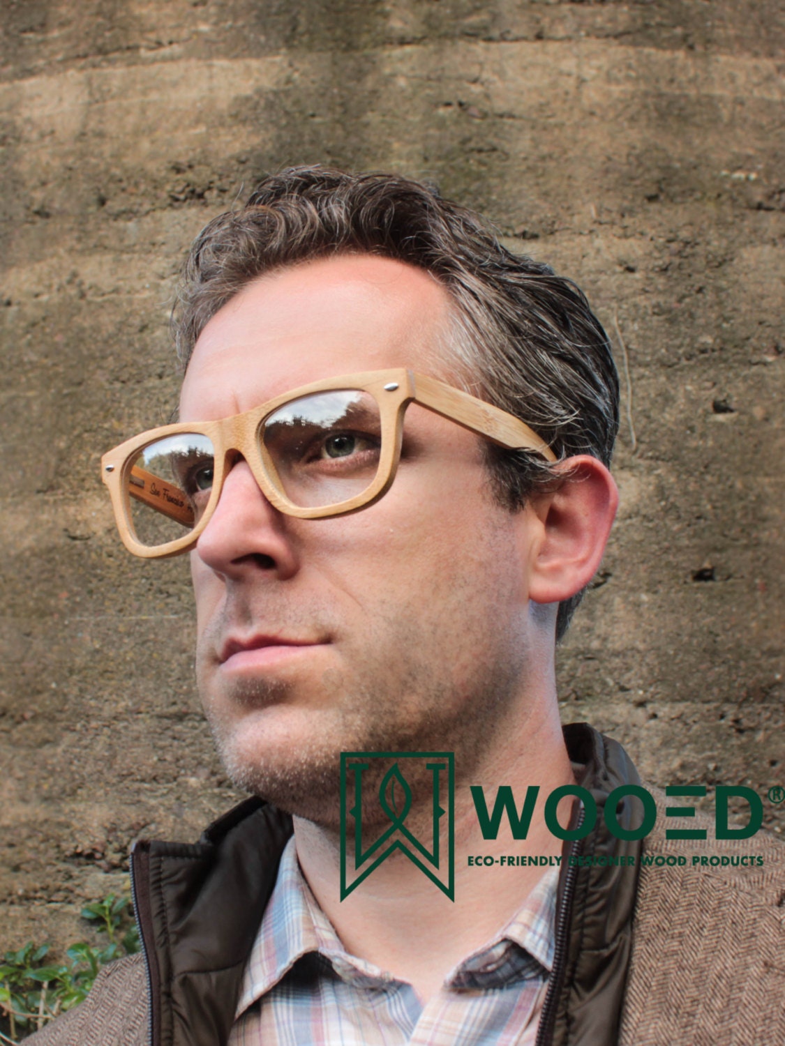 Prescription Wood Bamboo Glasses Wooden Eyeglasses Mens By Wooed