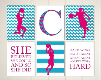 Cheerleader wall art girls room cheer decor by PicabooArtStudio