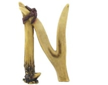 Popular items for antler letter on Etsy