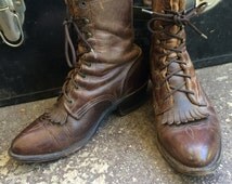Popular items for kiltie boots on Etsy