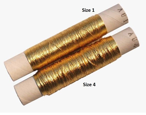 Vintage Pure Gold Embroidery Thread Kyoto Embroidery Thread