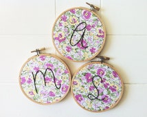 Popular items for initial embroidery on Etsy