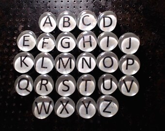 ALPHABET MAGNETS - Marble