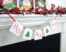 Popular items for ho ho ho signs on Etsy