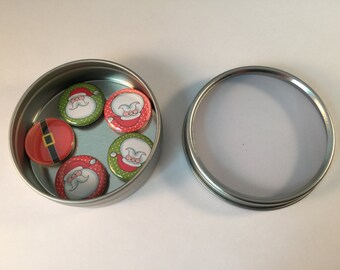 Santa claus magnet | Etsy