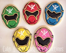 Popular items for power ranger cookie on Etsy