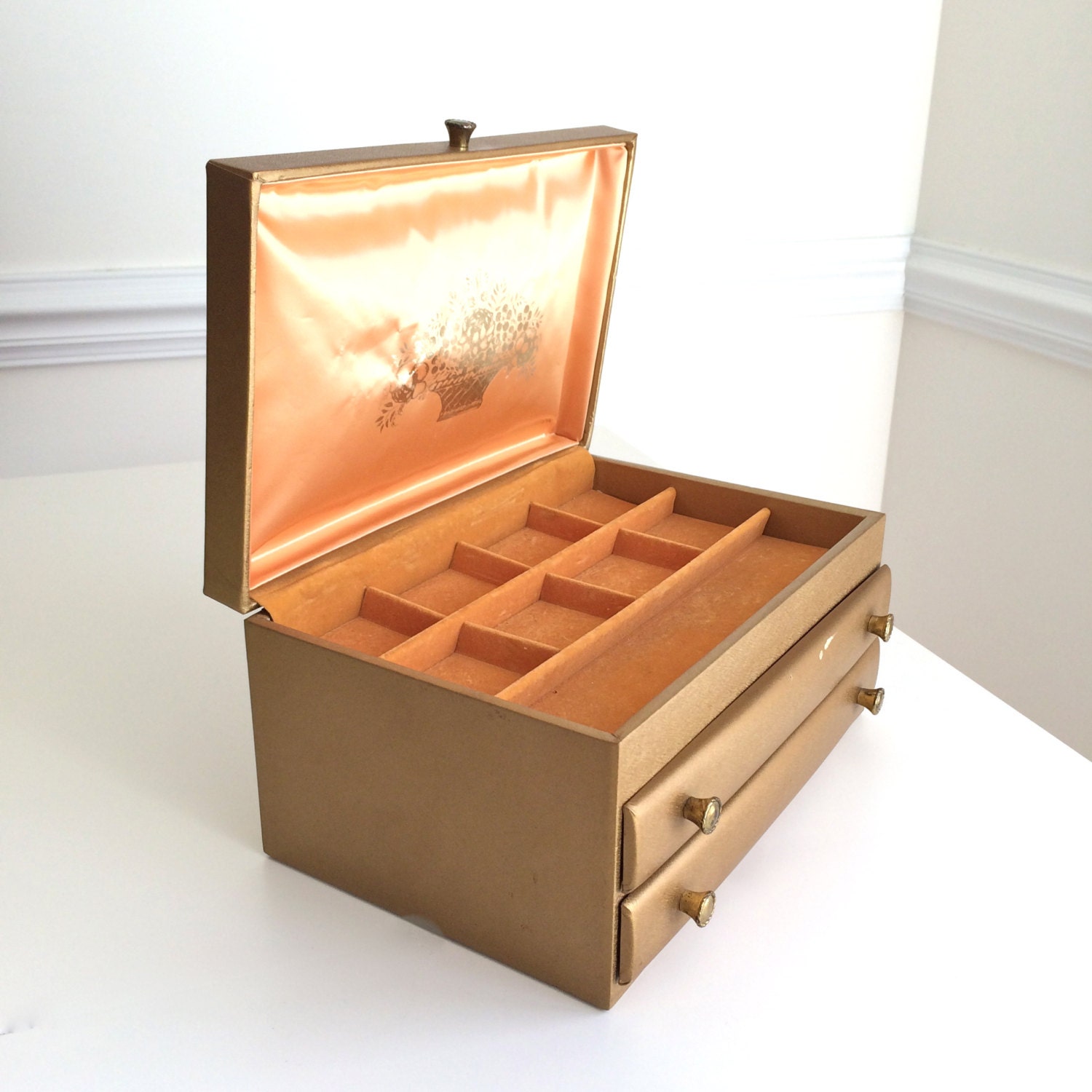 Vintage Large Lady Buxton Jewelry Box by GraceMarionCollects