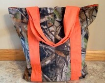Popular items for camo tote bag on Etsy