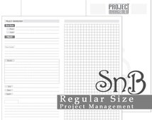 Popular items for project management on Etsy