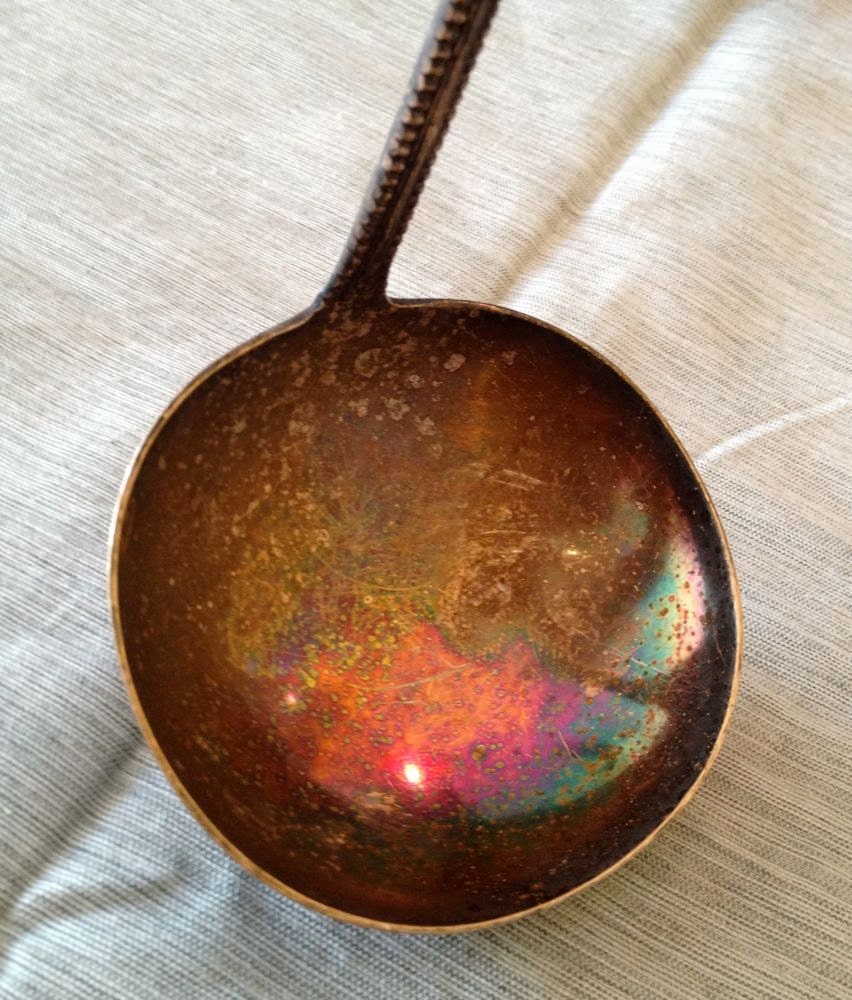 Antique Silver Ladle,For Soup Serving – Haute Juice