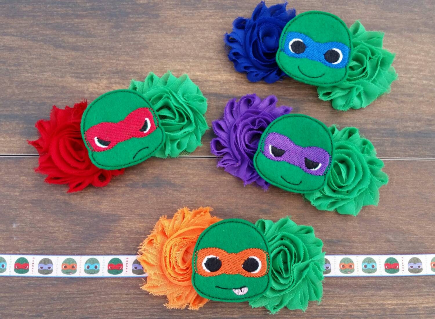 Teenage Mutant Ninja Turtles Headband Colors