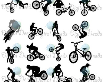 Popular items for bmx rider on Etsy