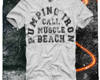 NEONBLACK T SHIRT Pumping Iron Arnold Schwarzenegger Bodybuilding ...