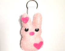 Popular items for bunny keychain on Etsy