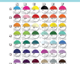 Paint chip gifts | Etsy