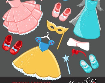 Fairy Tale Princess Clipart. Fairy Tale characters princess