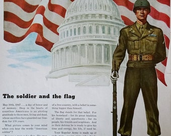 Army recruiter | Etsy