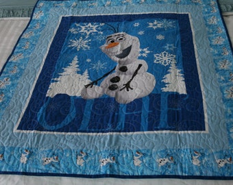 Olaf quilt | Etsy