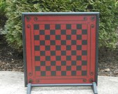 Primitive / Folk Art Game Boards & Signs by JohnnyUNamath on Etsy