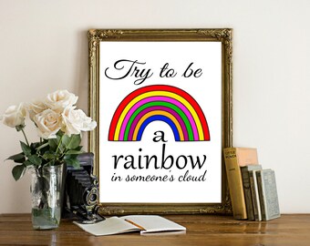 Popular items for rainbow art on Etsy
