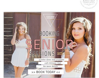 Senior ad template | Etsy
