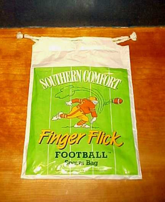 Items similar to Southern Comfort Finger Flick Football Sports Bag Game ...