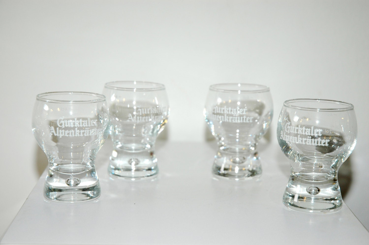 Vintage Austrian Schnapps Glasses / Vintage Austrian Shot