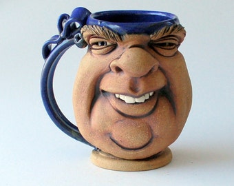 Ceramic beer mug | Etsy