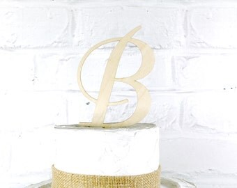 Wooden Cake Toppers Wooden Signs & Cutting by RusticWeddingStop