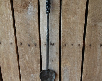 Wizard Head Fire Poker Hand Forged