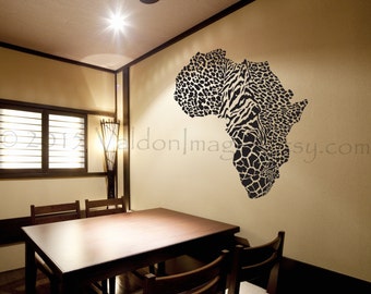 Unique africa wall decal related items | Etsy