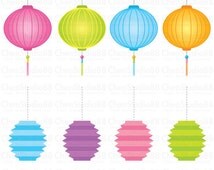 Popular items for lanterns clip art on Etsy
