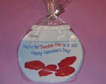 Popular items for fish bowl valentine on Etsy