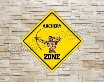 Archery sign | Etsy