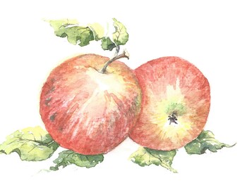 Aquarelle fruits | Etsy