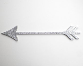 Glitter arrow, Gold Glitter Wedding decor, sparkly wedding sign ...