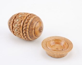 Popular items for carved wooden egg on Etsy