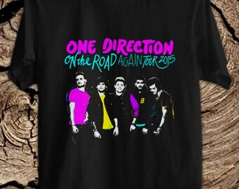 one direction shirt women and men on the road again tour tshirt 1D ...