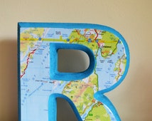 Unique decoupage letters related items | Etsy