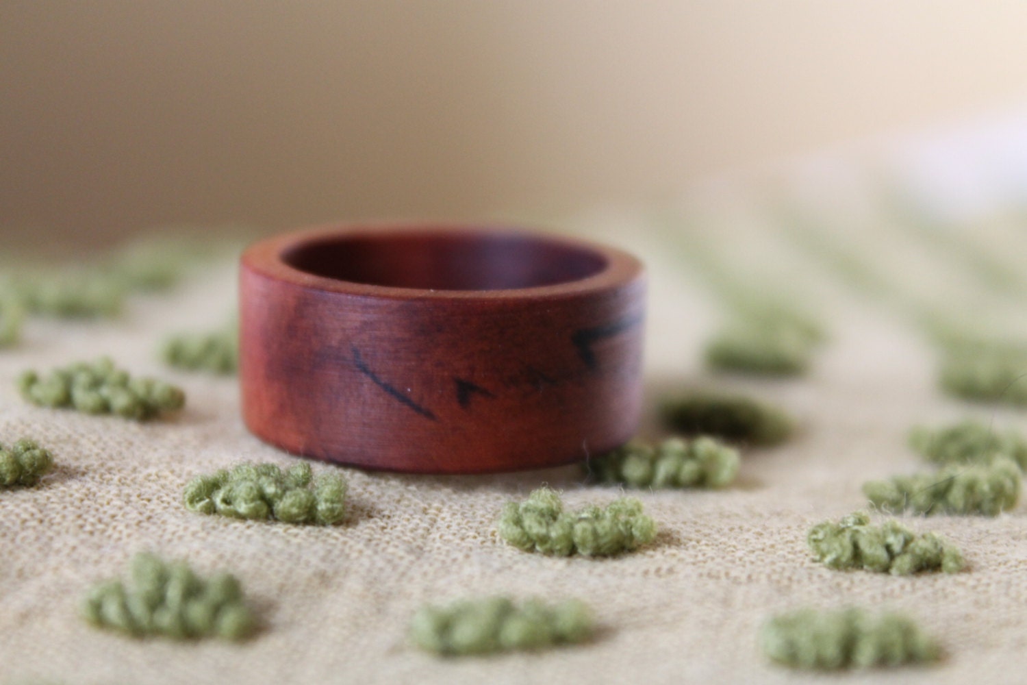 Hand Turned Wood Ring – Haute Juice