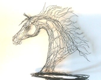 Elizabeth Berrien's world famous wire sculpture by WireZoo on Etsy