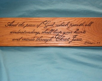 Popular items for bible verse plaque on Etsy